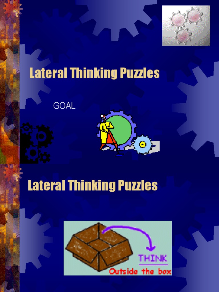 GOAL Lateral Thinking Puzzles | PDF | Leisure | Nature