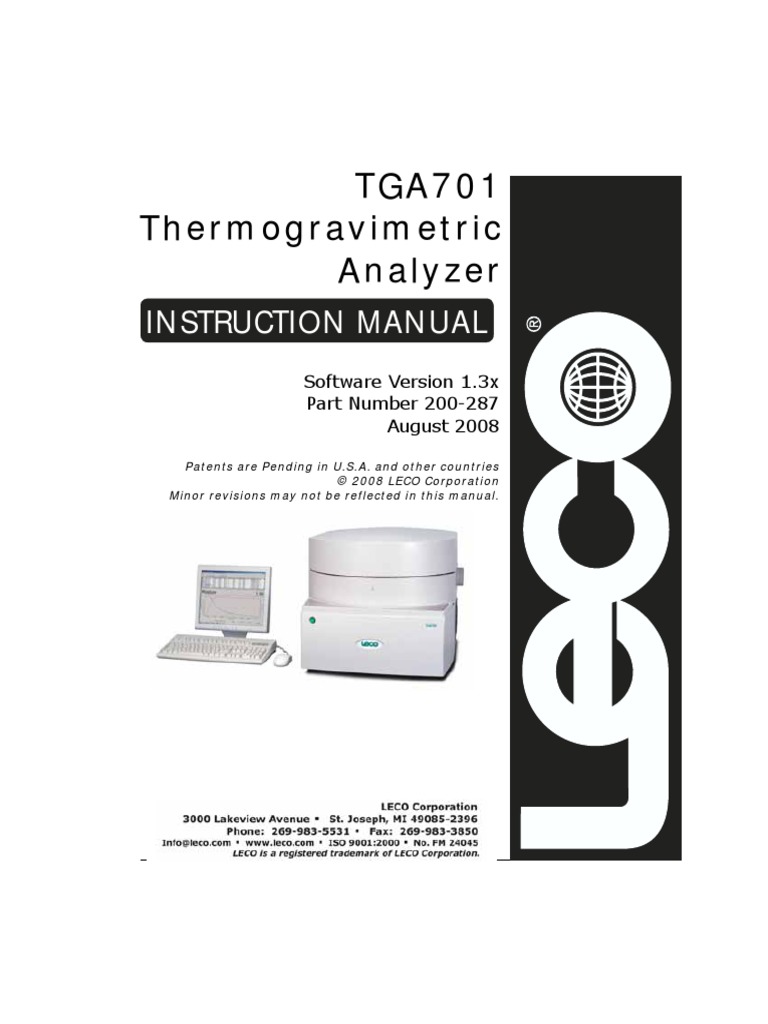 TGA User Manual | PDF | License | Electromagnetic Interference