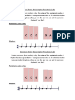 Orchestra Layout Diagram Worksheet | PDF