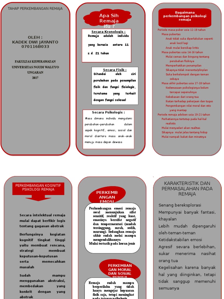 Tahap Perkembangan Remaja | PDF