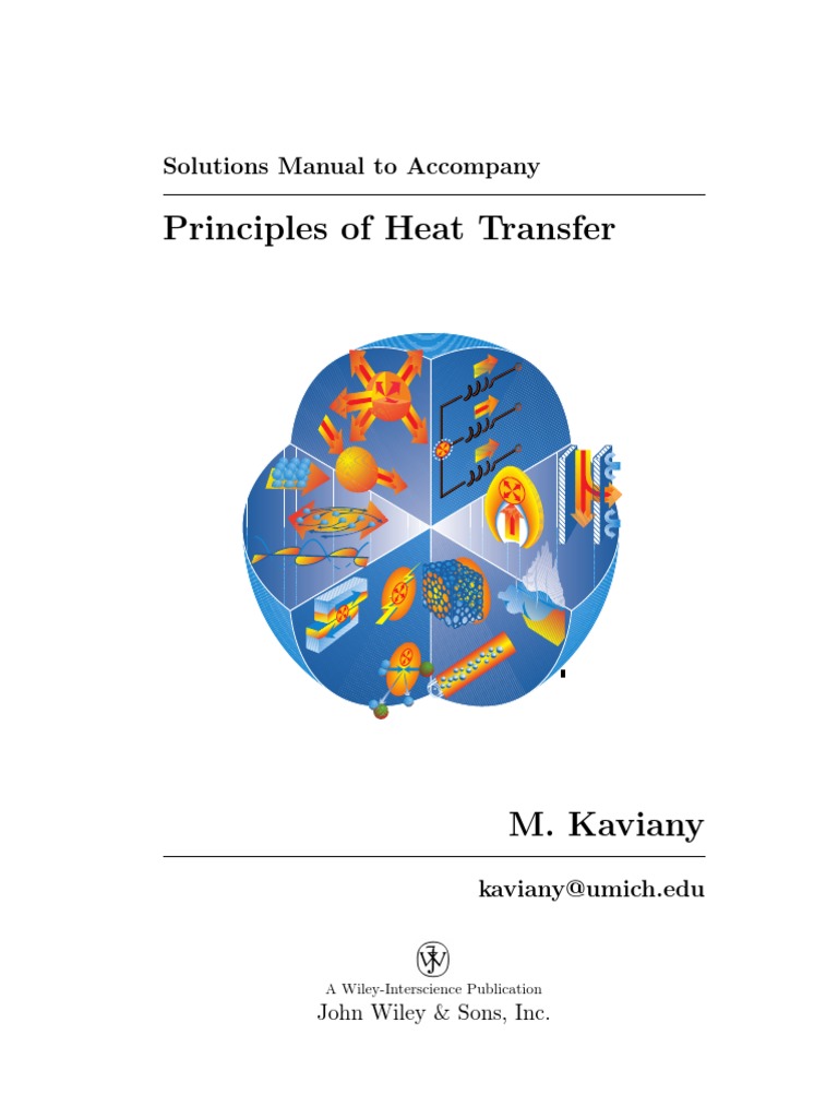 Principles of Heat Transfer Solutions Manual | PDF | Heat Transfer ...
