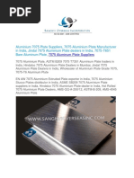 AMS Specifications in Aluminium PDF | PDF | Extrusion | Structural Steel