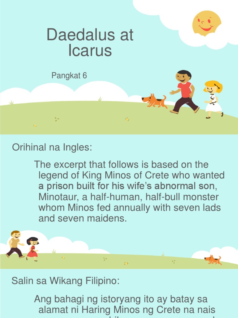 Daedalus and Icarus | PDF