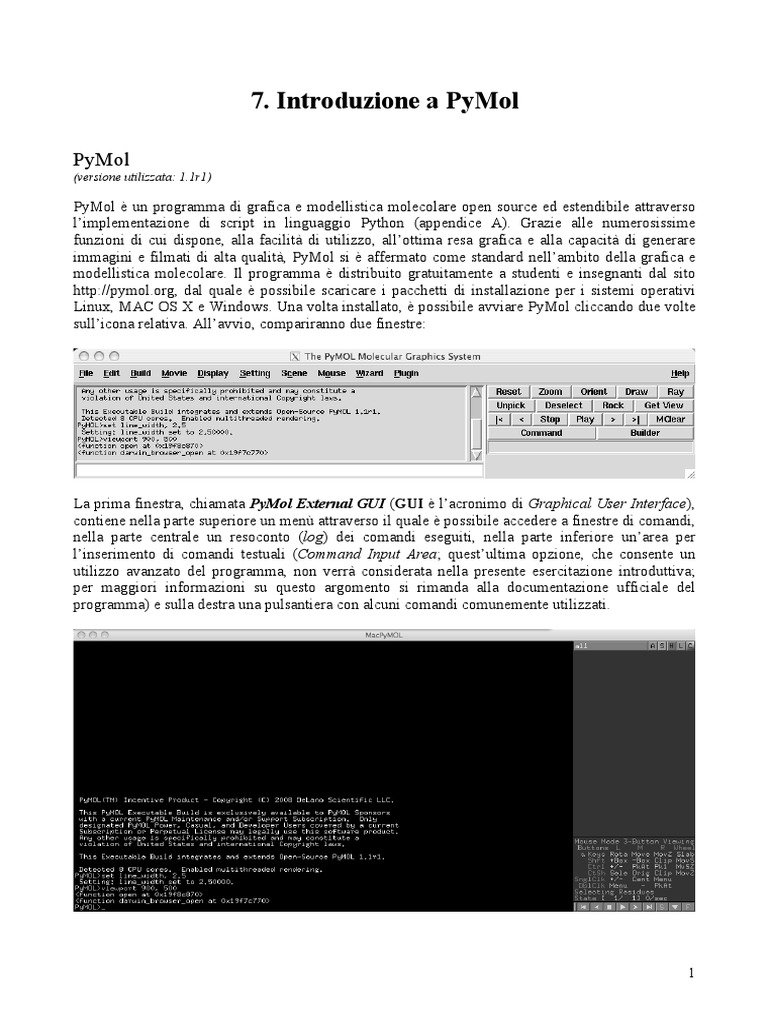 PyMol | Graphical User Interfaces | Proteins