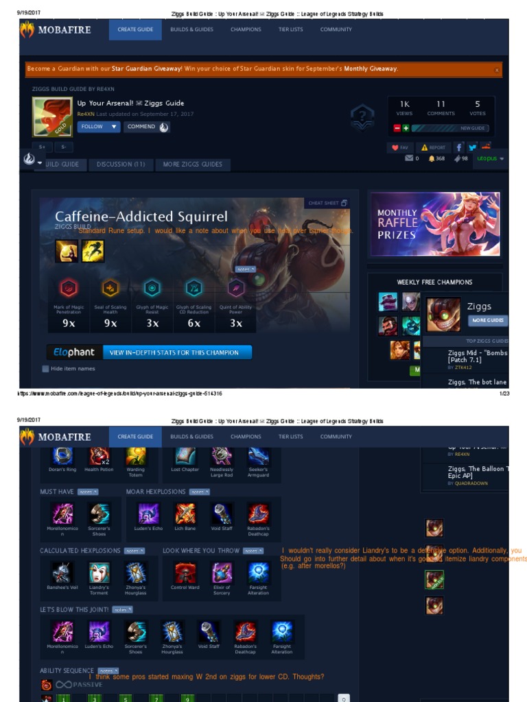 edited_Ziggs Build Guide _ Up Your Arsenal! ☠ Ziggs Guide __ League of ...