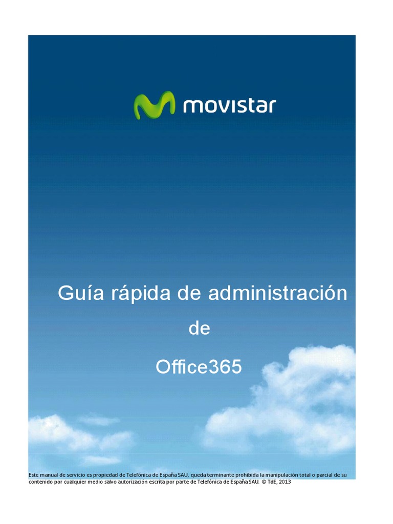 Manual Administracion Office 365 | PDF | Microsoft Outlook | Oficina 365