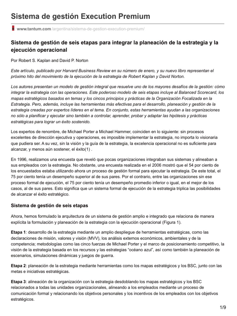 Sistema de Gestión Execution Premium | PDF | Presupuesto | Planificación