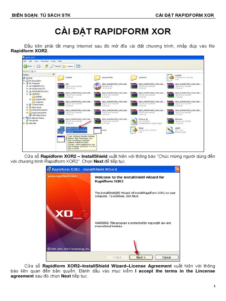 Cai Dat Rapidform Xor | PDF