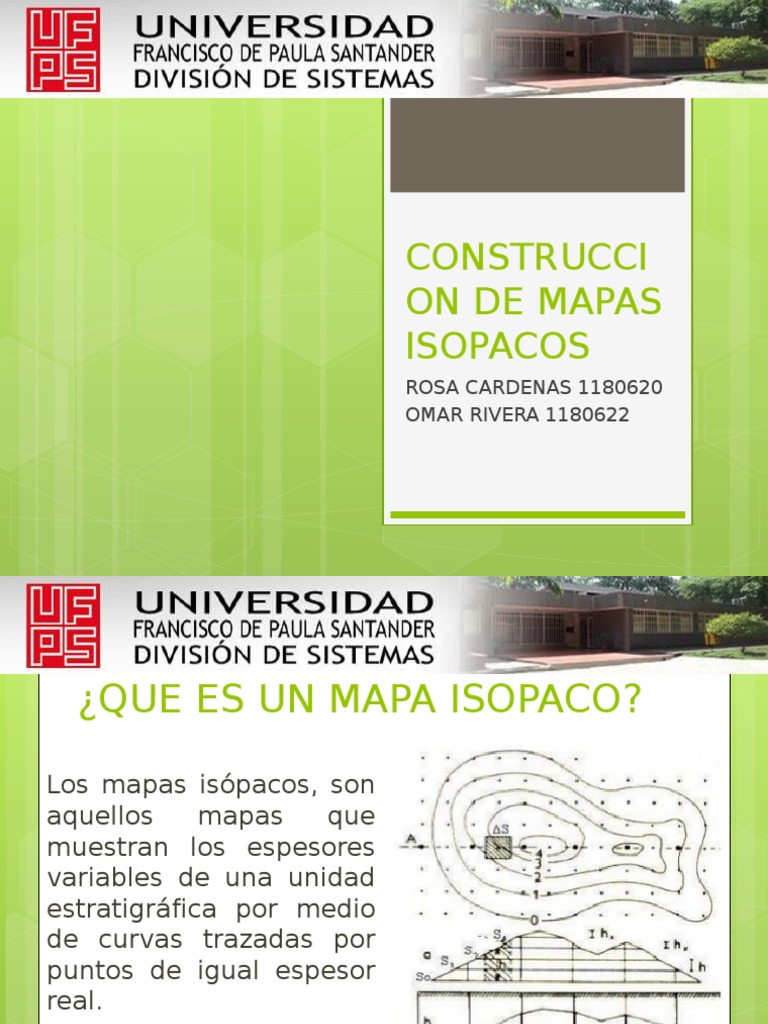 Construccion de Mapas Isopacos | PDF | Estrato | Mapa