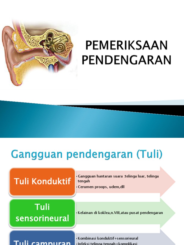 Pemeriksaan Pendengaran | PDF | Sains & Matematika