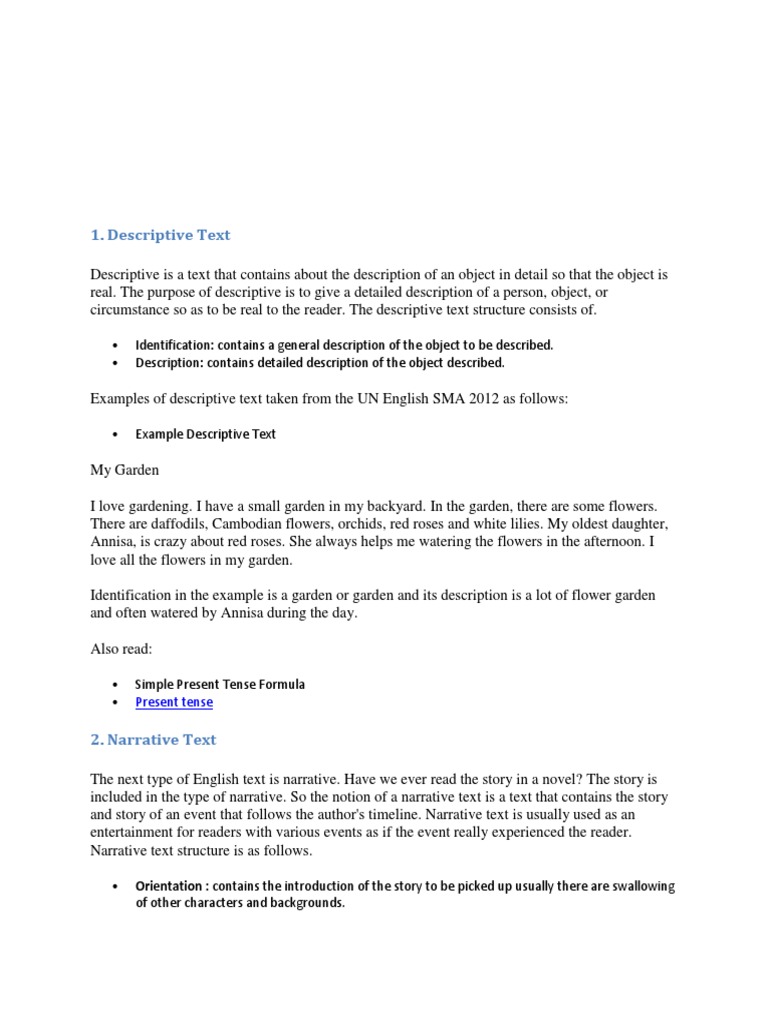 Descriptive Text Structure | PDF | Lightning | Personal Computers