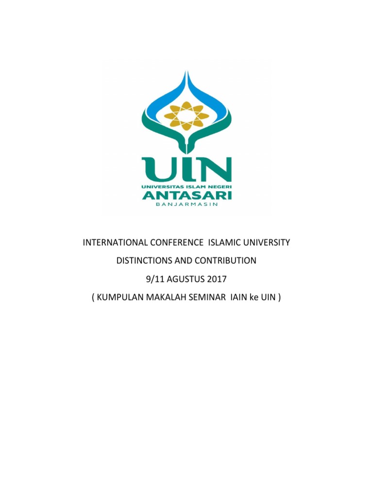 Logo Cover Uin Iccu | PDF