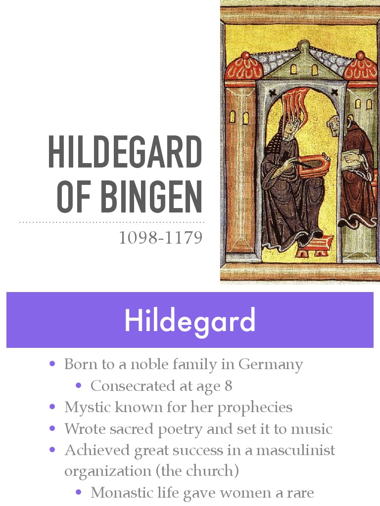 Hildegard Slides | PDF | Religion & Spirituality