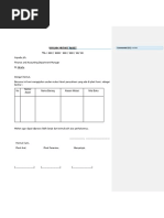 Contoh Form Peminjaman Barang Inventaris Kantor 02 | PDF