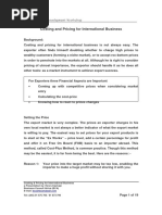 FOB Price Calculation Guide | PDF | Logistics | Service Industries