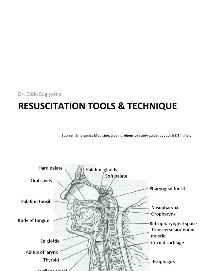 Resuscitation Tools and Technique | PDF | Larynx | Respiratory Tract