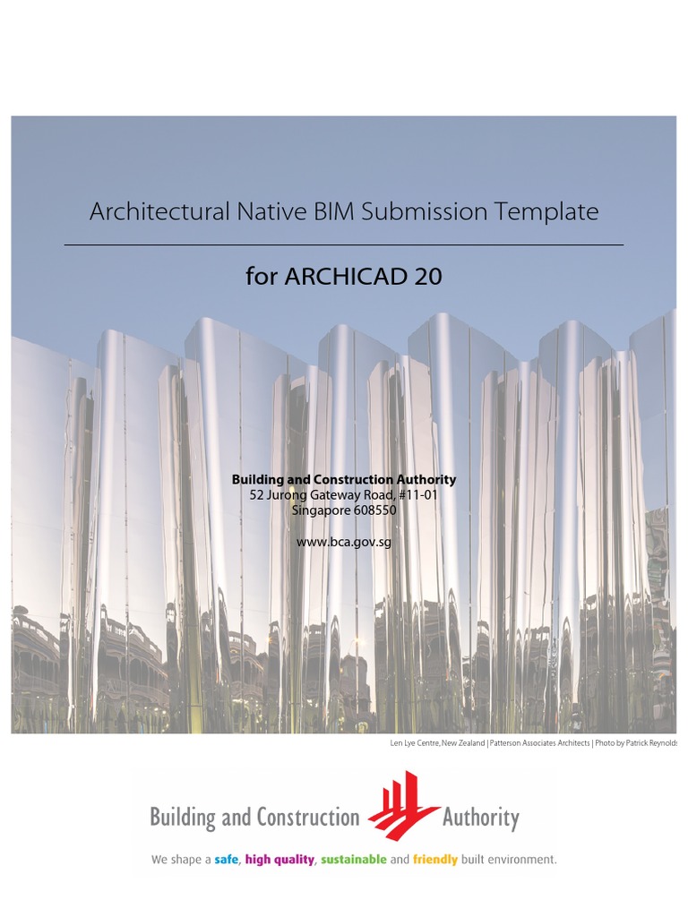 Arch Bim Template Guide Archicad 20 | PDF | Building Information ...