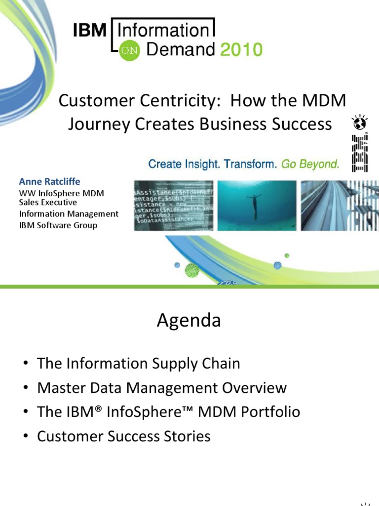 IBM InfoSphere MDM Overview v8 Final | PDF | Mergers And Acquisitions ...