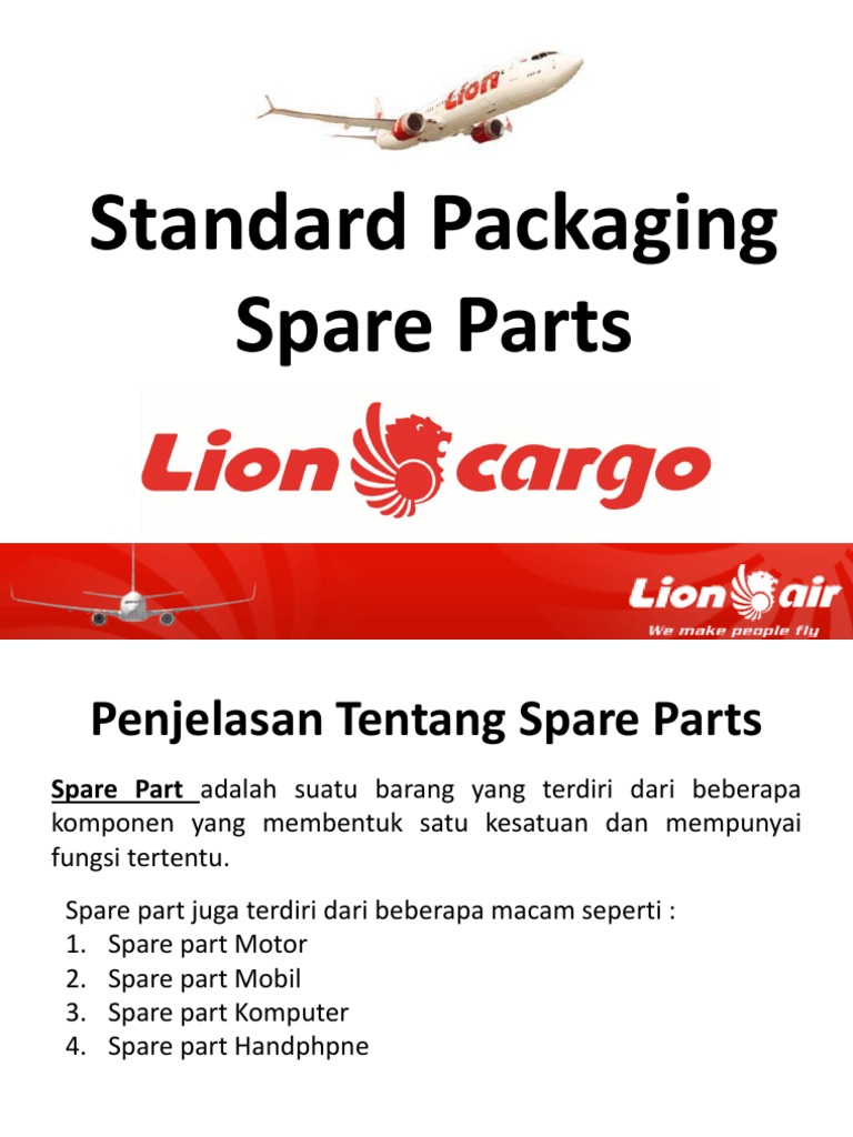 Panduan Lengkap Spare Parts dan Packing | PDF