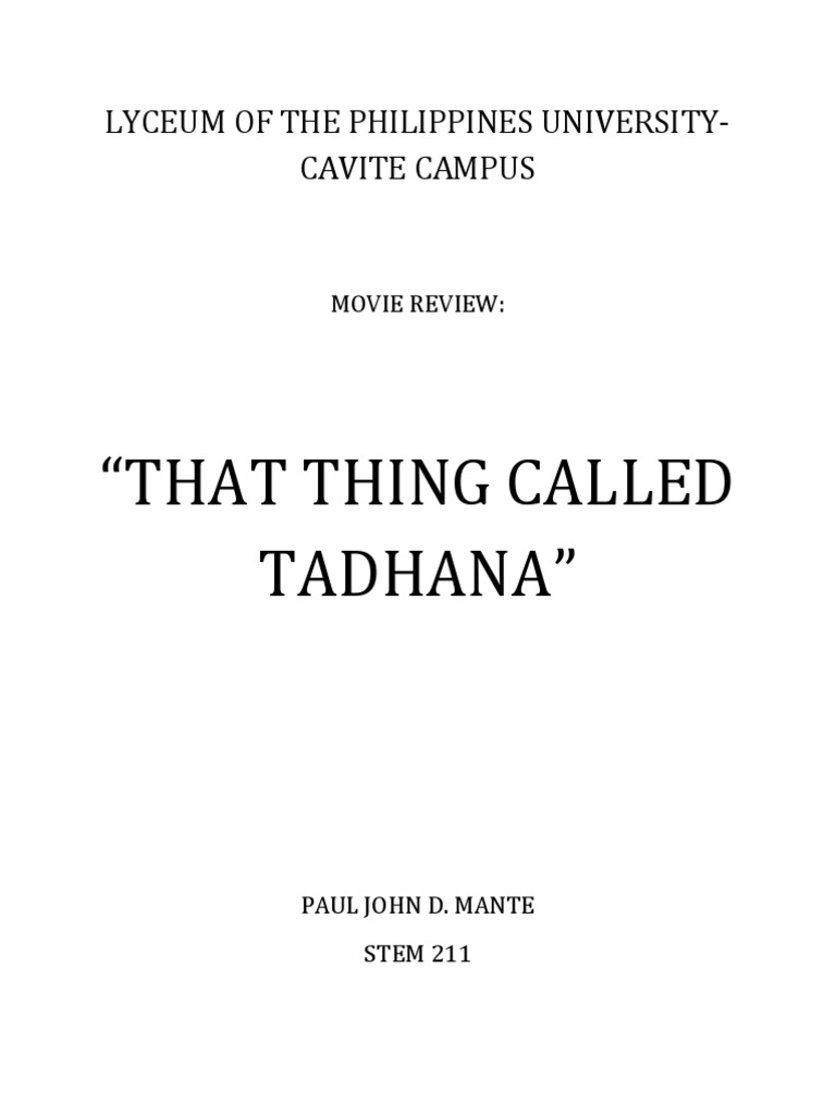 Movie Review of The Film: Kita Kita | PDF | Leisure