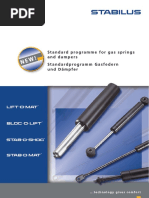 Stabilus Catalog | PDF | Gases | Force