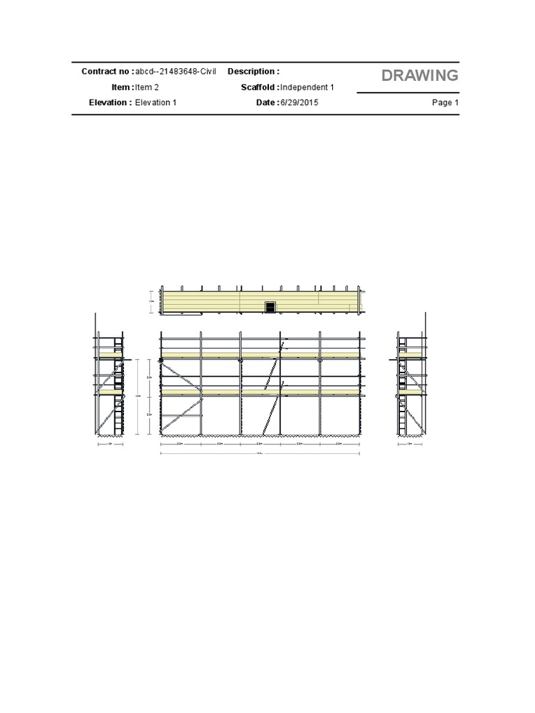 Loading Bay - DRAWING | PDF | Technology & Engineering
