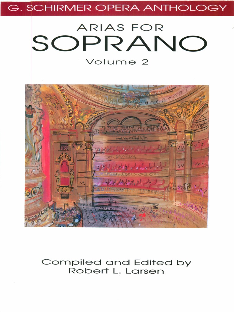 Arias Soprano Arias For Soprano Volume 2 by Larsen HL Opera | PDF