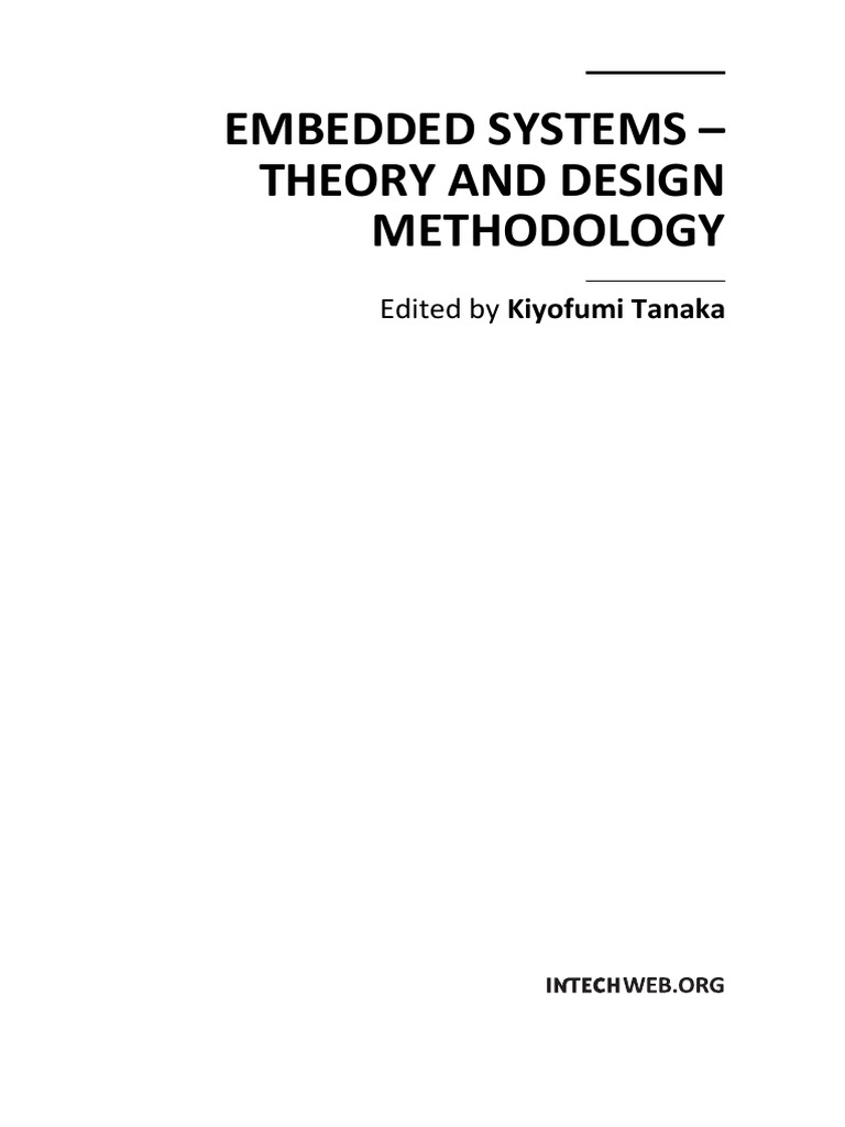Embedded Systems - Theory and Design Methodology | PDF | Scheduling ...
