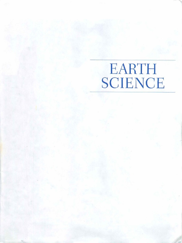 Tarbuck Earth Sci 12th Toc and Chapter 1 Intro To Earth Science | PDF