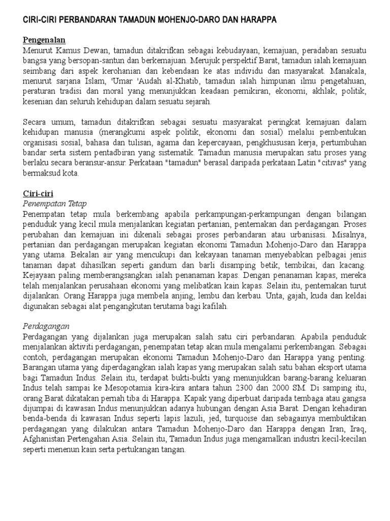 Skema Jawapan Tamadun Islam Mpu3123 | PDF