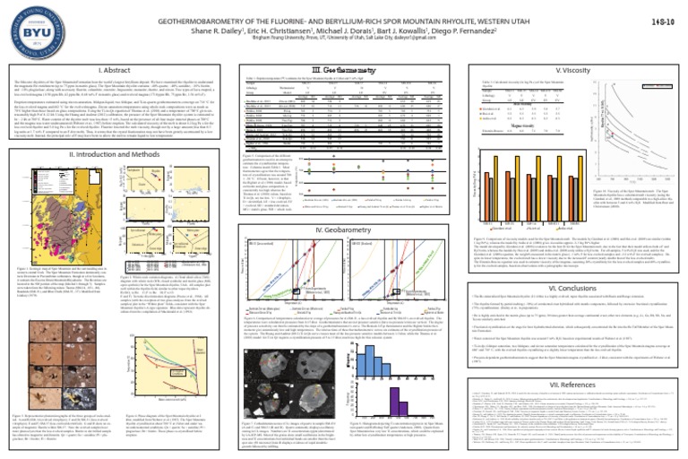 Dailey - Gsa2016 - Geothermobarometry of The Fluorine - and Beryllium ...
