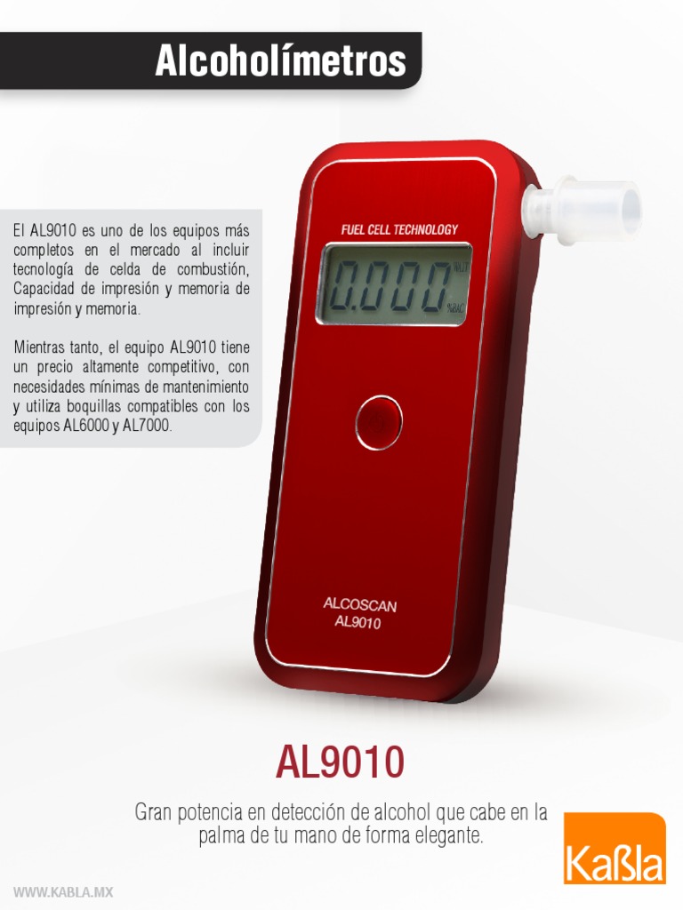 Alcoholimetro Con Impresora Khp-Al9010 | Impresora (Computación ...
