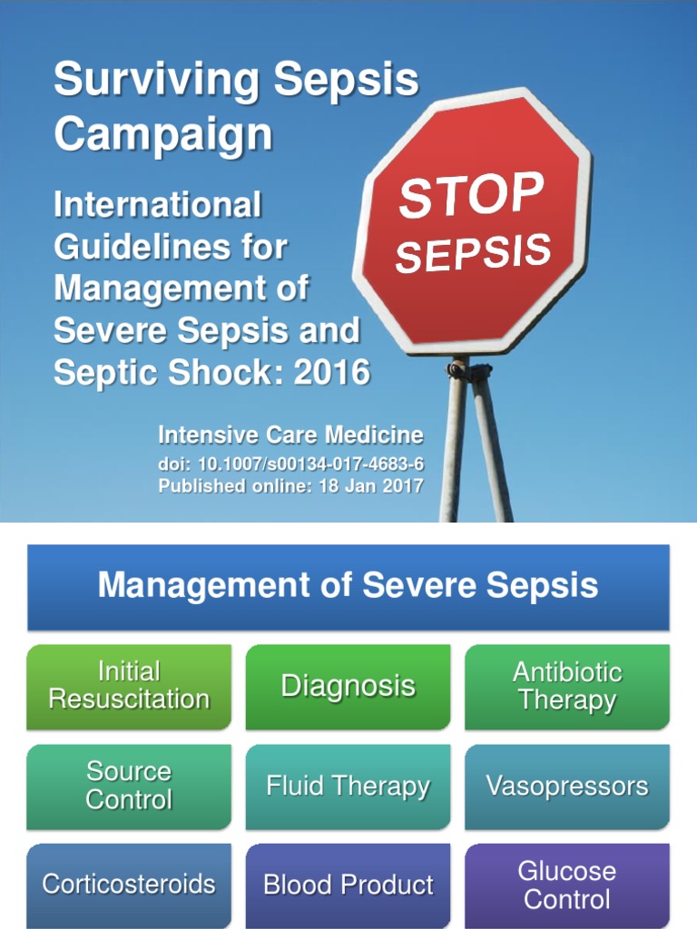 Surviving Sepsis Campaign: International Guidelines For Management of ...