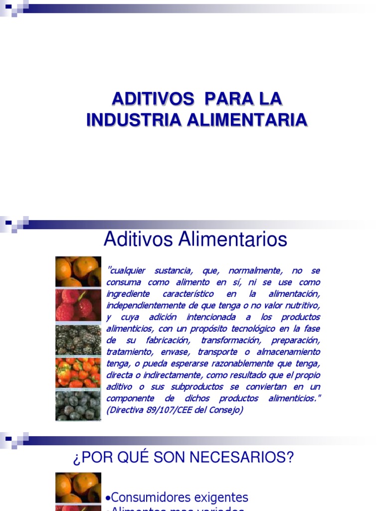 ADITIVOS ALIMENTARIOS | Sustituto de azúcar | Alimentos