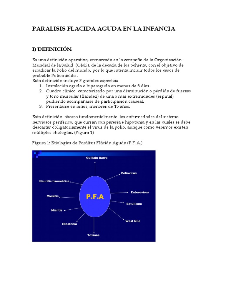 Paralisis Flacida | Poliomielitis | Axon | Prueba gratuita de 30 días ...