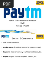 SWOT ANALYSIS OF PAYTM-converted-compressed PDF | PDF | Pay Pal | Swot ...