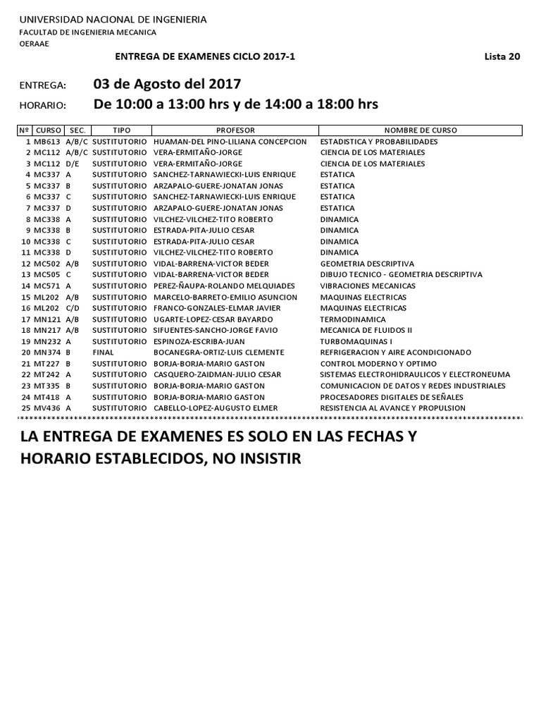 Lista 20 | PDF | Física | Ingeniería mecánica