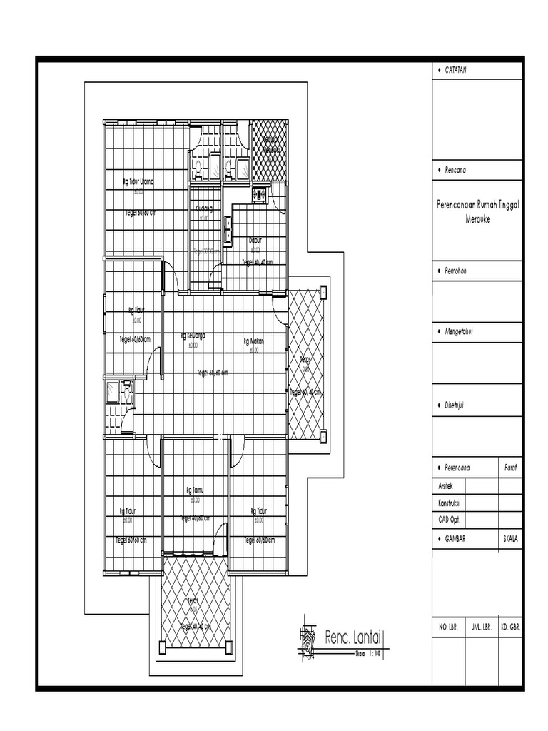 Rencana Lantai PDF | PDF