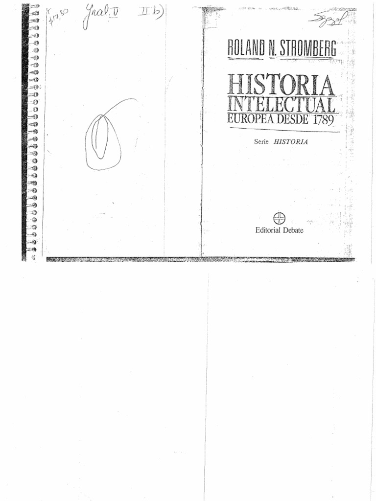 Stromberg. Historia Intelectual | PDF