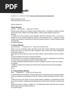 SAP EWM Sample Resume 1 | PDF | Warehouse | Sap Se