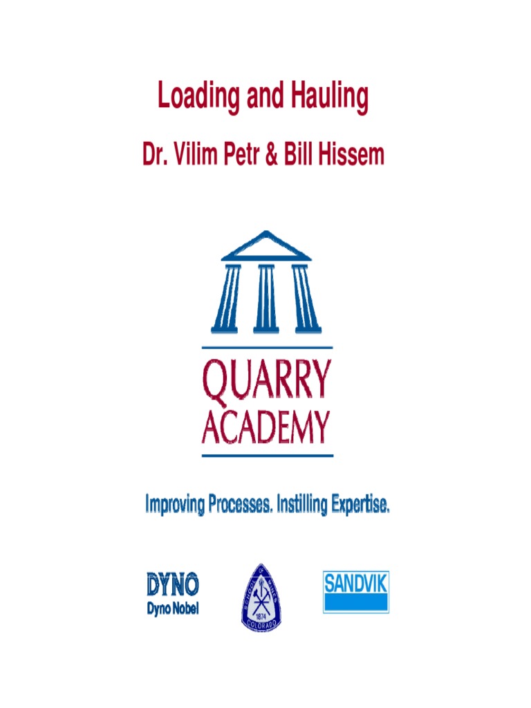 Loading and Hauling Equipment Factors | PDF | Loader (Equipment) | Truck
