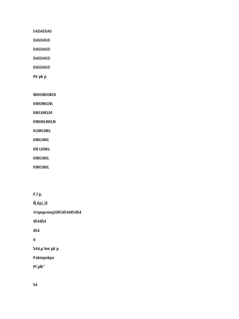 Sadasdas Dasdasd Dasdasd Dasdasd Dasdasd PK PK P | PDF