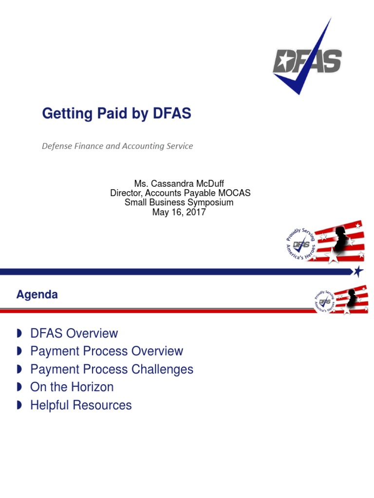 Getting Paid by DFAS | PDF | Invoice | Accounts Payable