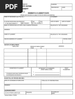 BPN 105 - Report of Death (For EC Claim) | PDF