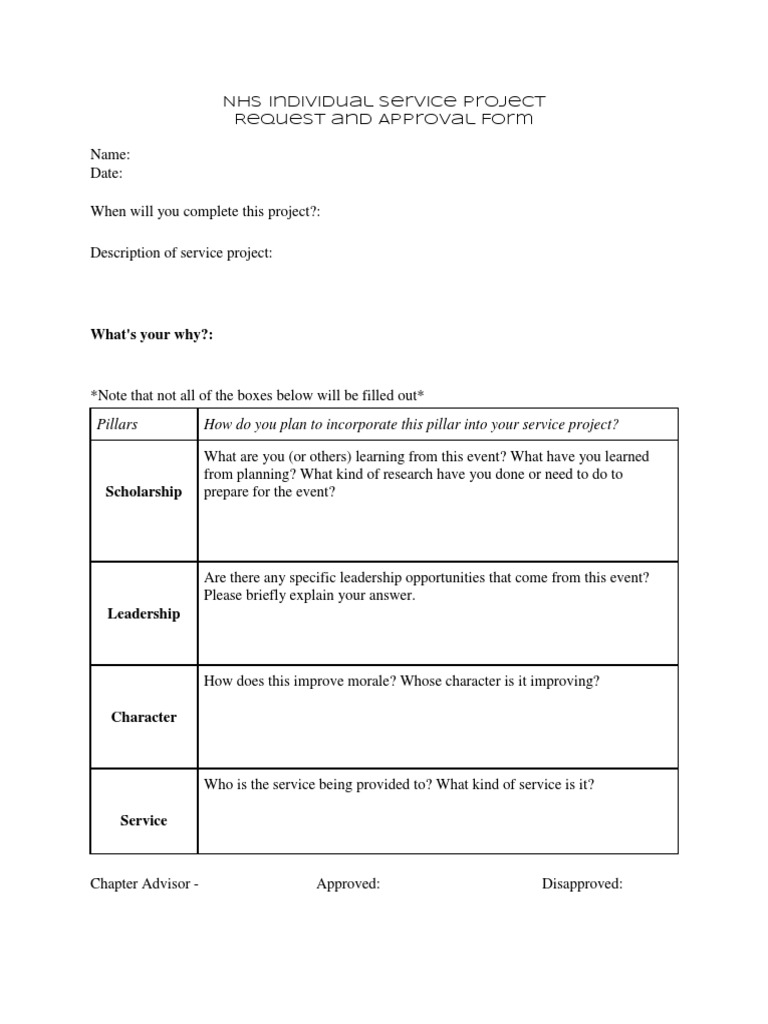 Isp Request Form W Why | PDF