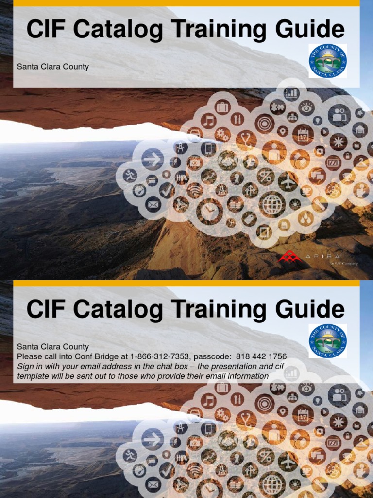 CIF Catalog Training Guide - V5 | PDF | String (Computer Science ...