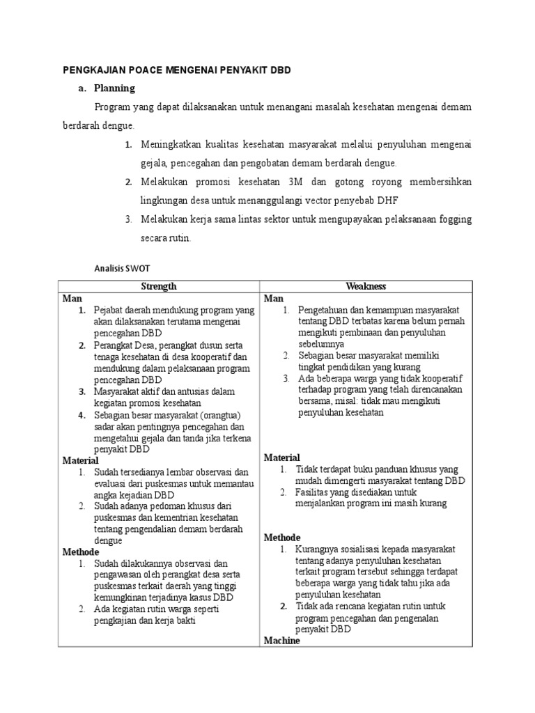 Strategi Efektif Cegah DBD di Desa | PDF