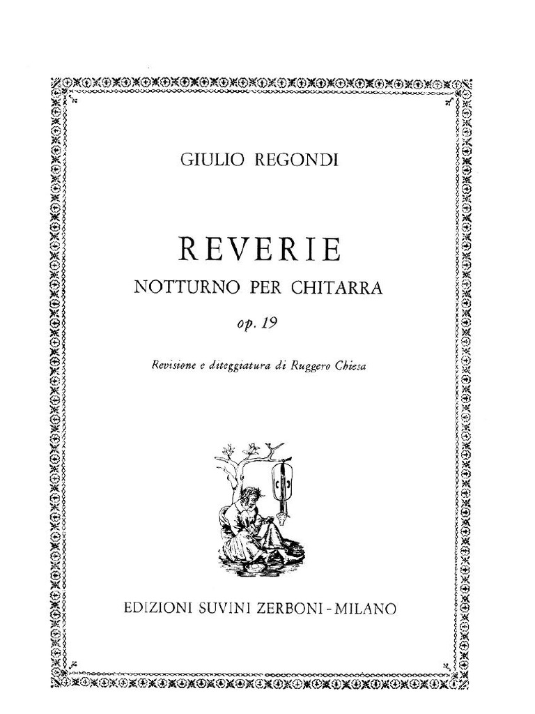 Giulio Regondi - Nocturne R 234 Verie Ed Suvini Zerboni PDF | PDF