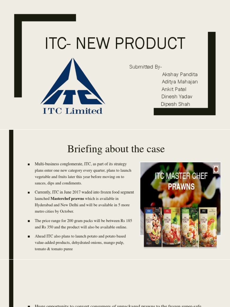 ITC Expands into Frozen Food Segment with Masterchef Prawns Launch ...