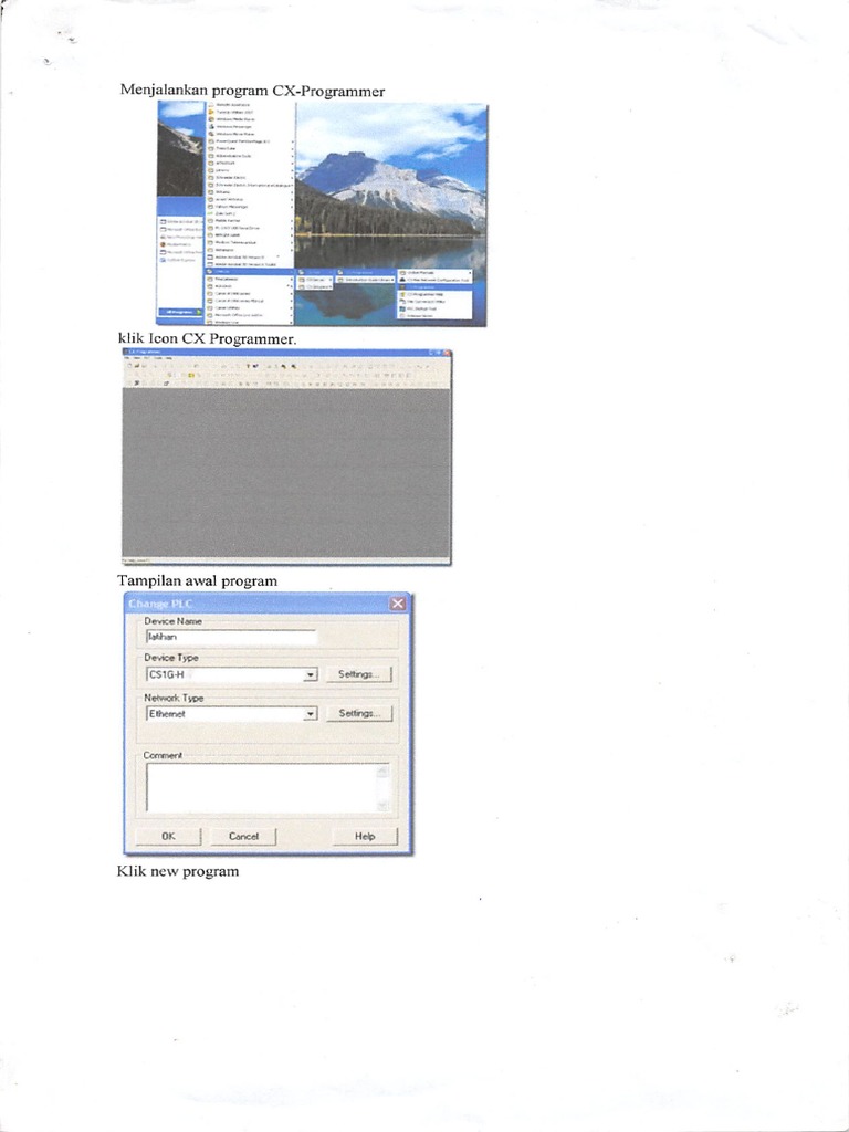 Pengenalan CX Programer
